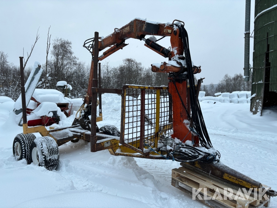 Timmervagn Rossö FMV2500, Sundsvall, Klaravik auktioner