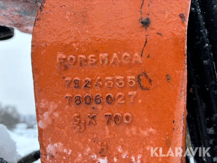 Timmervagn Rossö FMV2500, Sundsvall, Klaravik auktioner