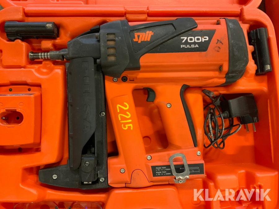 Spikpistol Spit 700P Pulsa, Vårgårda, Klaravik auktioner