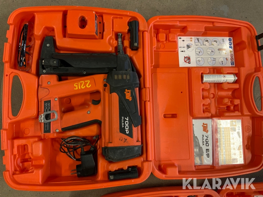 Spikpistol Spit 700P Pulsa, Vårgårda, Klaravik auktioner