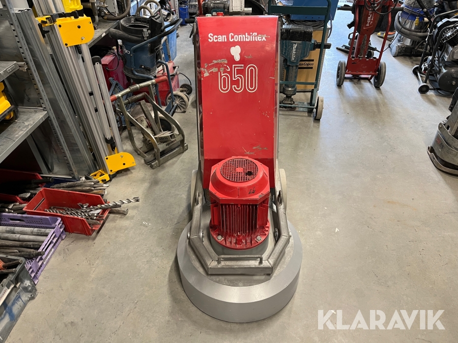Paket med Golvslip Scanmaskin Combiflex 650, Stockholm, Klar