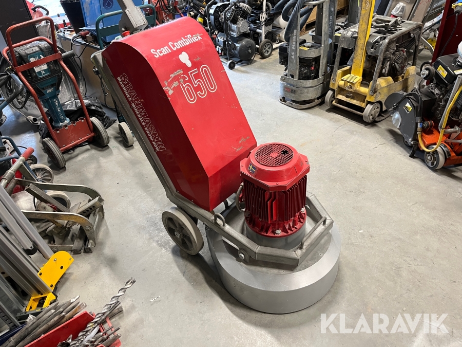 Paket med Golvslip Scanmaskin Combiflex 650, Stockholm, Klar