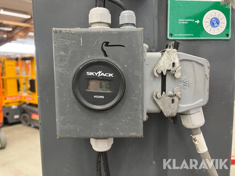 Pelarlift Skyjack SJ16, Järfälla, Klaravik auktioner