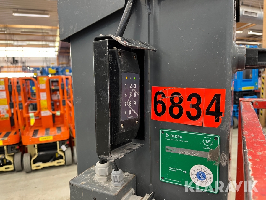 Pelarlift Skyjack SJ16, Järfälla, Klaravik auktioner