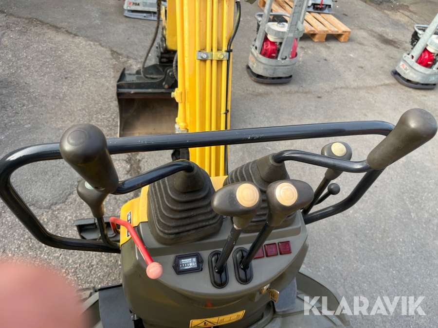 Grävmaskin Yanmar VIO 10-2A, Jönköping, Klaravik auktioner