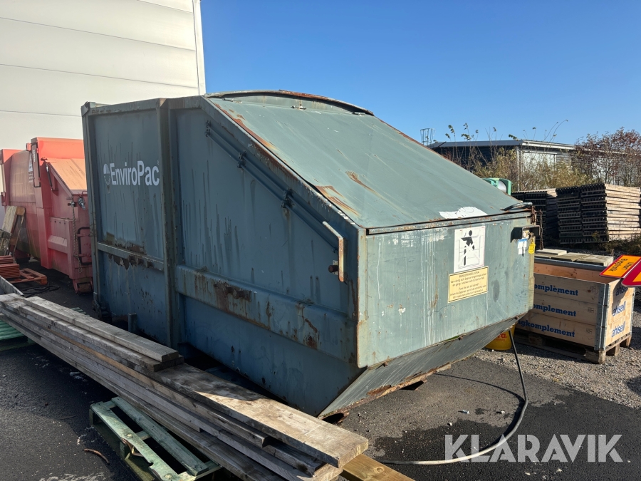 Komprimator / Presscontainer Avermann MPC 10 P/A, Falkenber