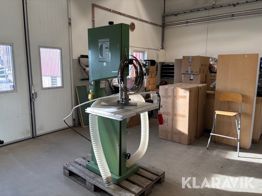 Bandsåg Electra-Backum Bas 500 DNB, Eda, Klaravik auktioner