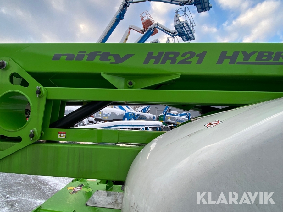 Bomlift Nifty HR21 Hybrid, Knivsta, Klaravik auktioner