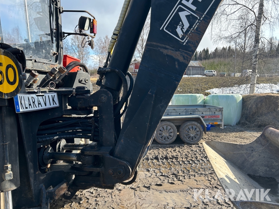 Grävlastare Huddig 960 C6, Kramfors, Klaravik auktioner