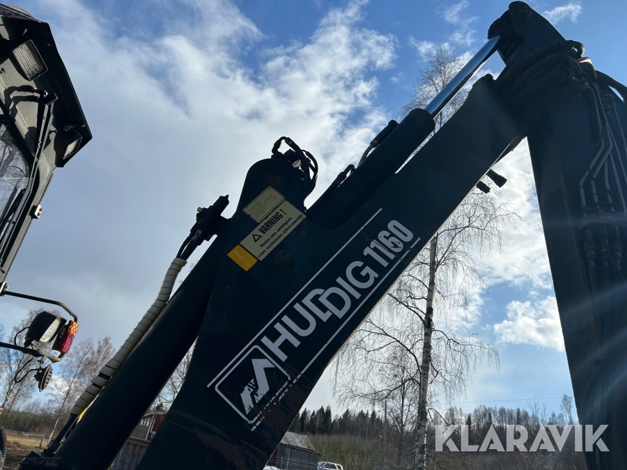 Grävlastare Huddig 960 C6, Kramfors, Klaravik auktioner