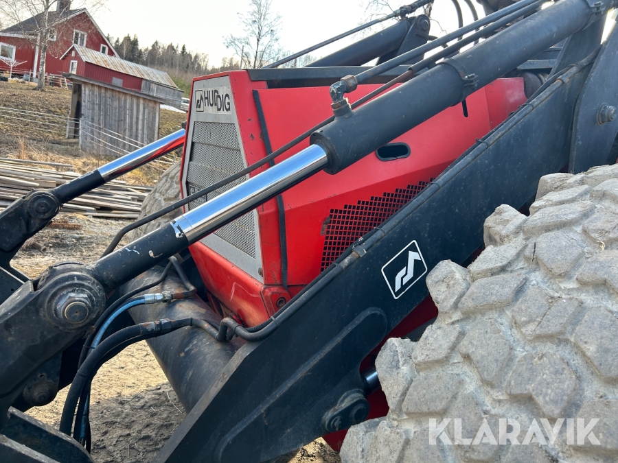 Grävlastare Huddig 960 C6, Kramfors, Klaravik auktioner