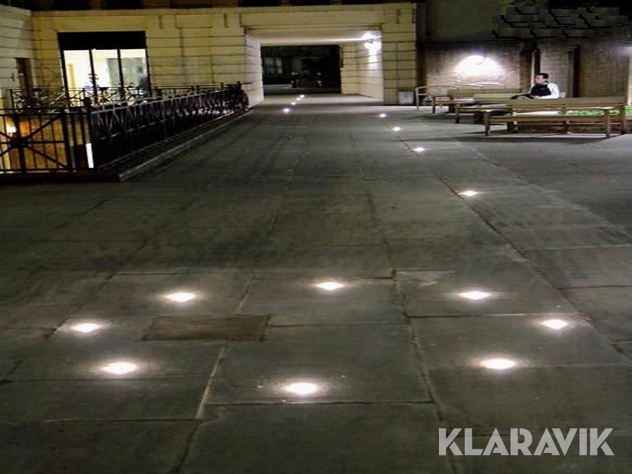 LED under Mark belysning 7×1W 20st Epistar 2020