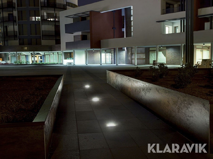 LED under Mark belysning 7×1W 20st Epistar 2020