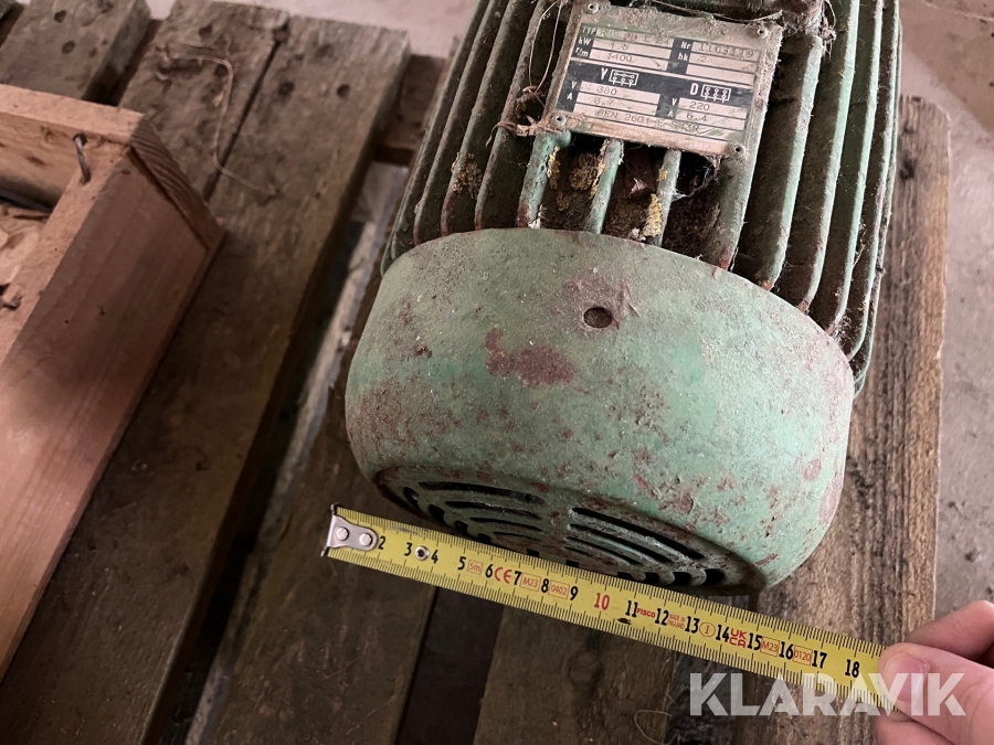 Elmotor Hägglunds R4B L24, Falköping, Klaravik auktioner