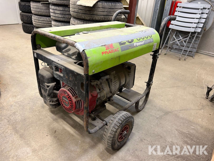 Generator / Elverk Pramac ES 5000, Strömstad, Klaravik aukti
