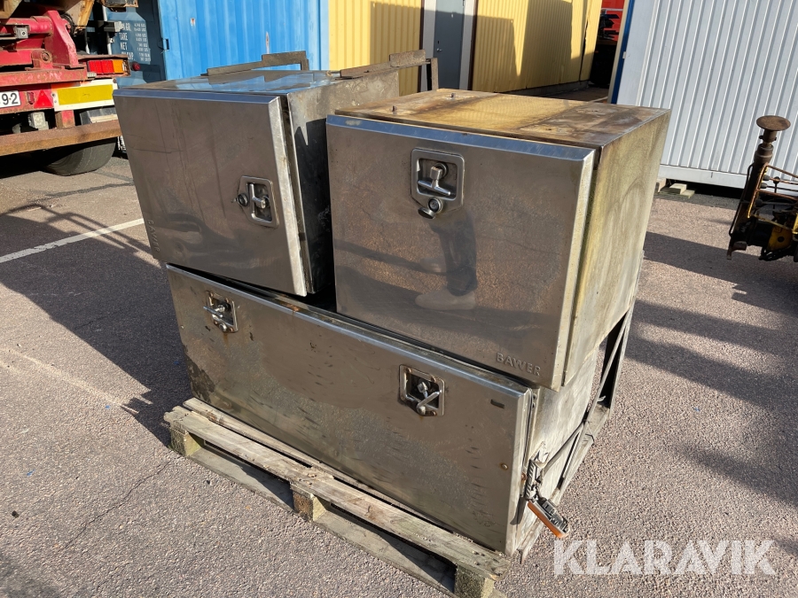 Verktygslådor Bawer, Göteborg, Klaravik auktioner