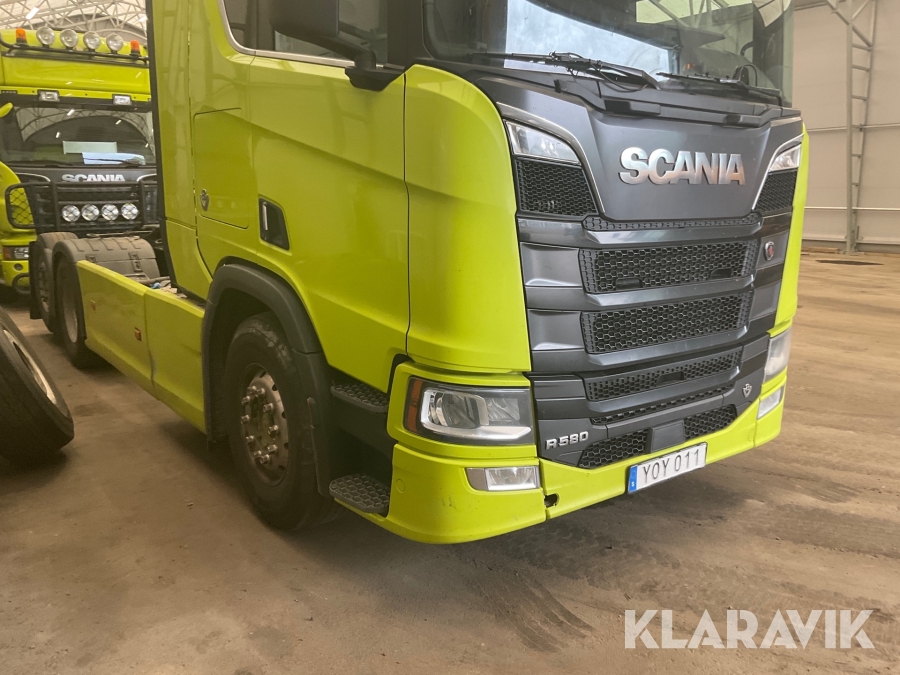 Lastbil Scania R580, Luleå, Klaravik auktioner