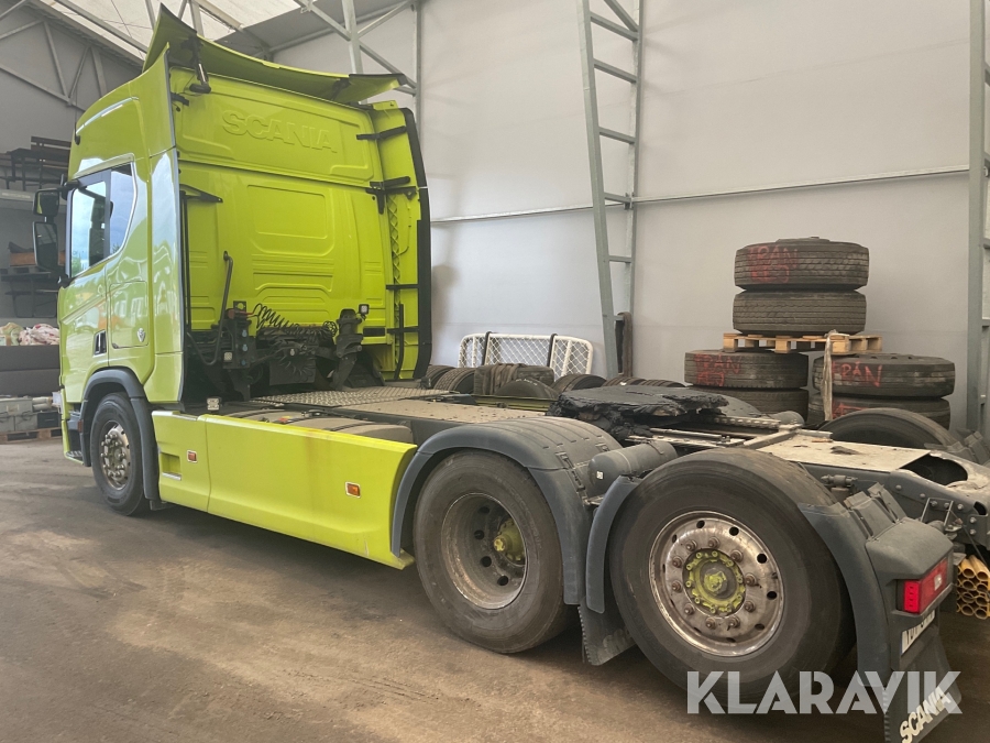Lastbil Scania R580, Luleå, Klaravik auktioner