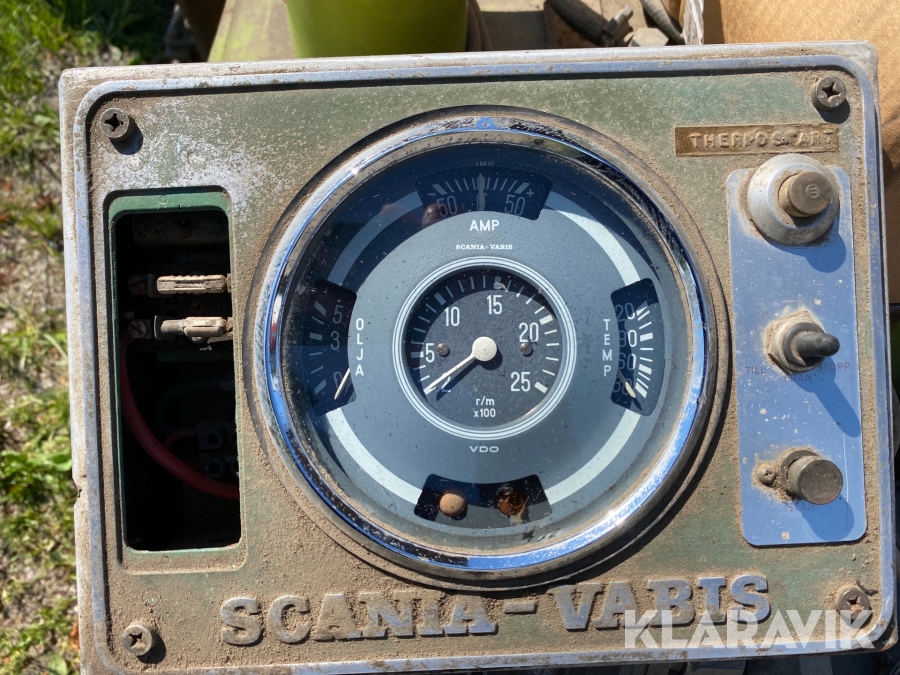 Dieselmotor Scania Vabis DS 11 R40A, Falkenberg, Klaravik a