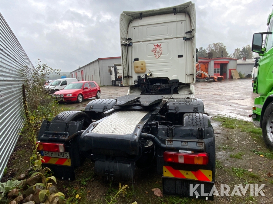 Lastbil chassi Scania R420, Ljungby, Klaravik auktioner