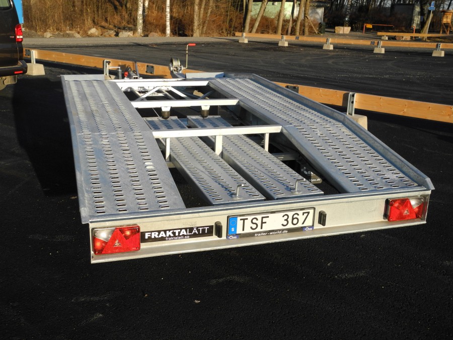 Biltransport, Bilsläp, Biltrailer, Maskintrailer