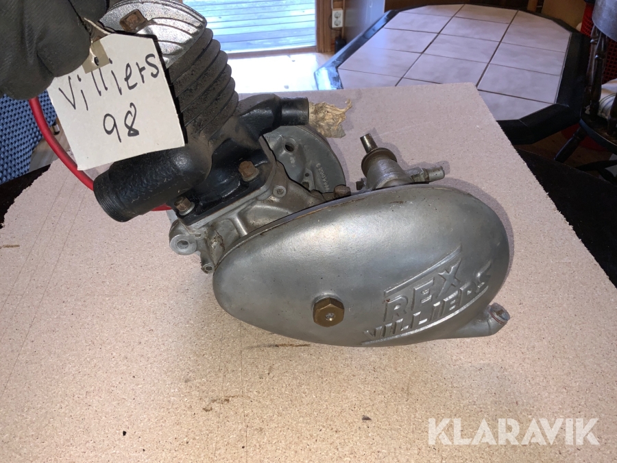 MC motor Villiers, Vilhelmina, Klaravik auktioner