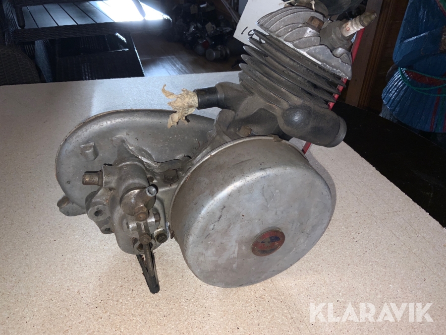 MC motor Villiers, Vilhelmina, Klaravik auktioner