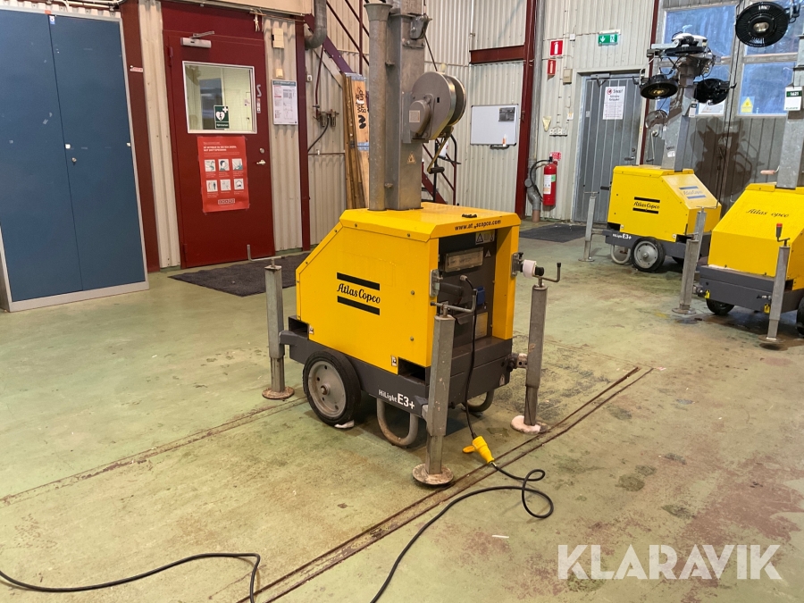 Belysningsmast Atlas Copco Hilight E3+, Jönköping, Klaravik