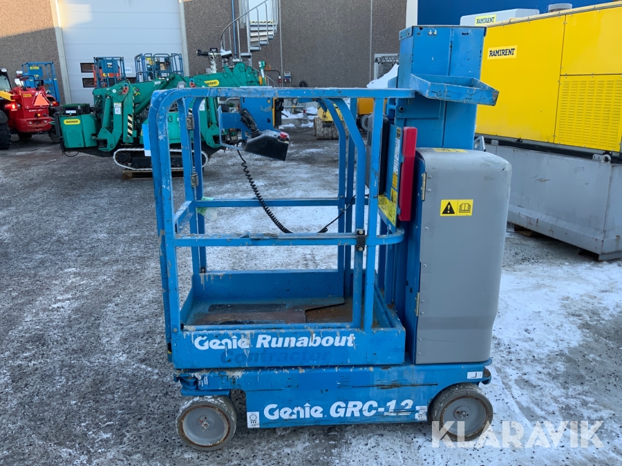 Pelarlift Genie GRC-12, Umeå, Klaravik auktioner