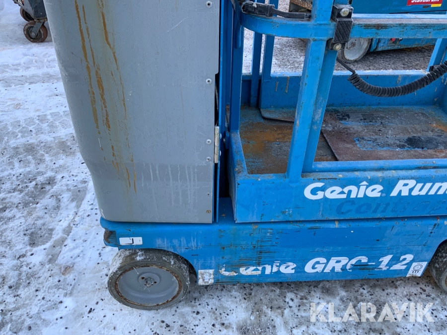 Pelarlift Genie GRC-12, Umeå, Klaravik auktioner