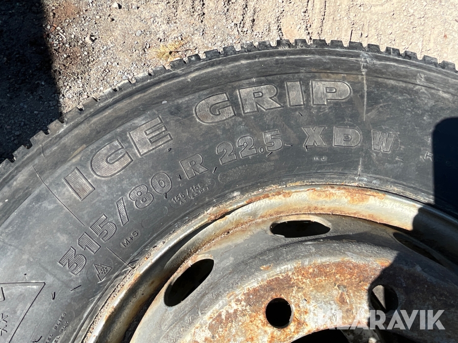 Däck Michelin X Ice Grip 315/80 R 22,5 XDW, Haninge, Klaravi