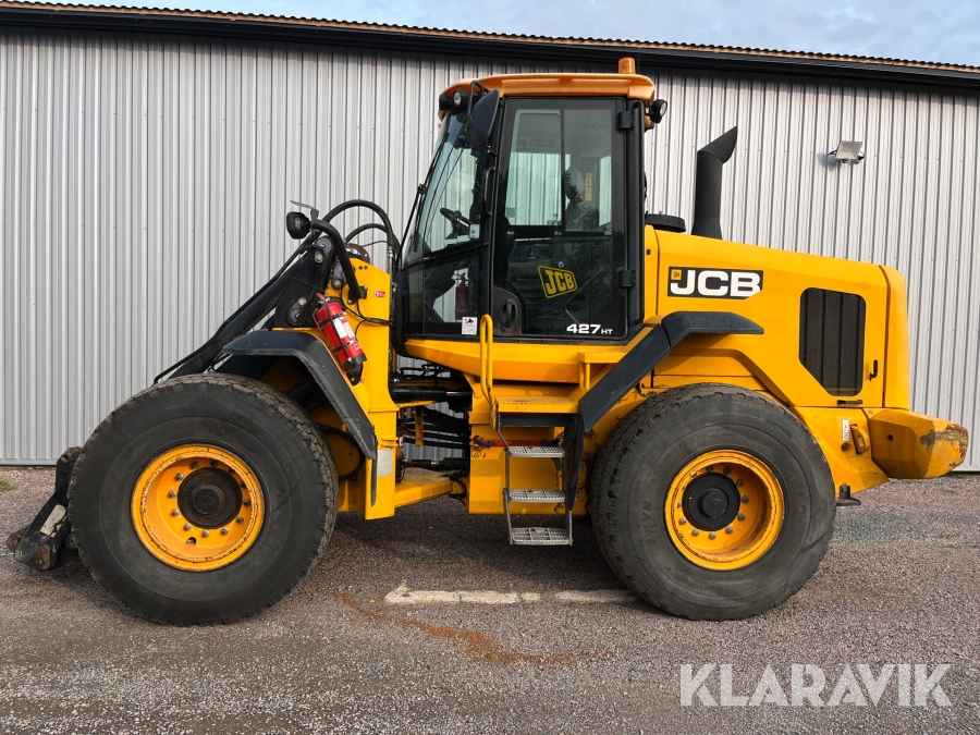 Hjullastare JCB 427 HT, Jönköping, Klaravik auktioner