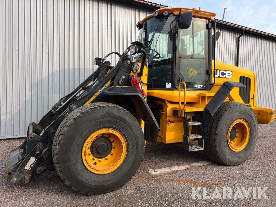 Hjullastare JCB 427 HT, Jönköping, Klaravik auktioner