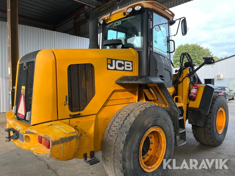 Hjullastare JCB 427 HT, Jönköping, Klaravik auktioner