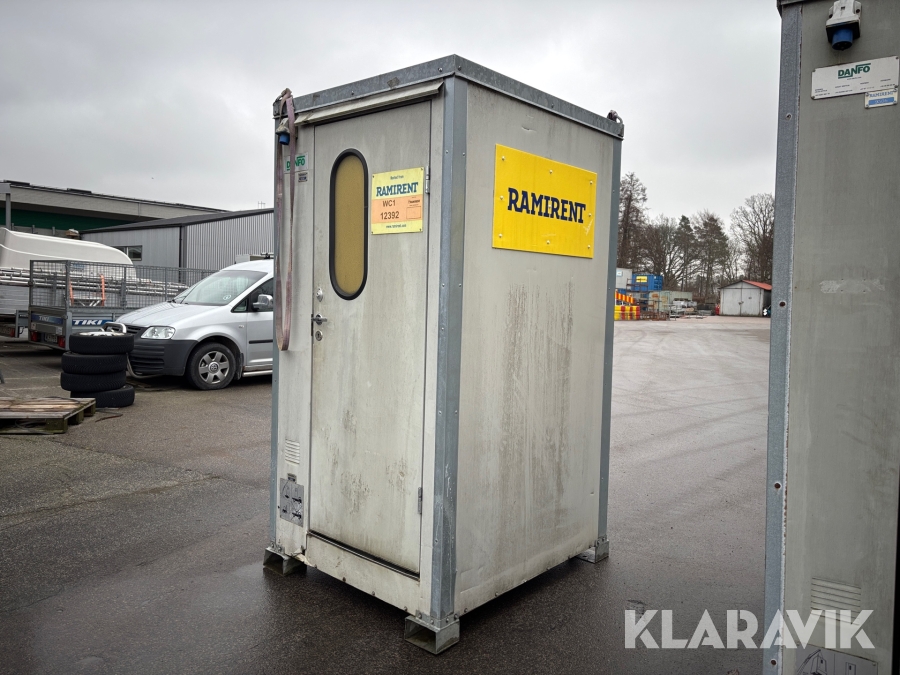 WC modul Danfo WC1, Karlskrona, Klaravik auktioner