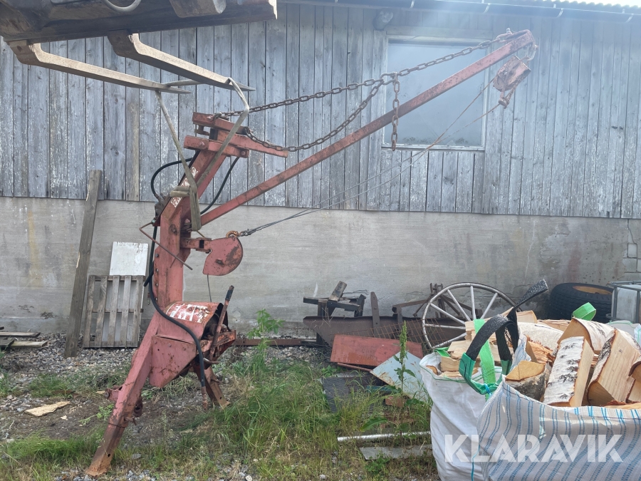 Vajerkran FMV KV-72, Munkedal, Klaravik auktioner