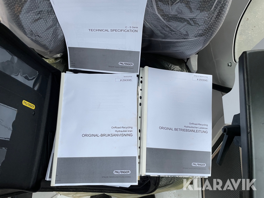 Flishugg på släp Cbi / Epsilon Chipmax / Q130LD