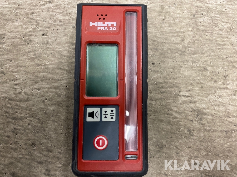 Klaravik Auktioner | Lasermottagare Hilti PRA 20