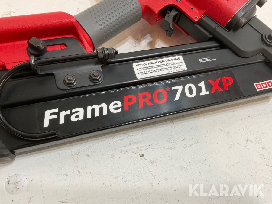 Tryckluftsdriven Spikpistol Senco Framepro 701 XP, Jönköping