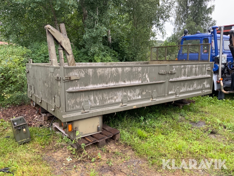 Kranflak Hiab kran, Katrineholm, Klaravik auktioner