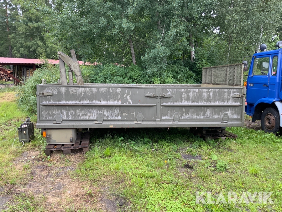 Kranflak Hiab kran, Katrineholm, Klaravik auktioner