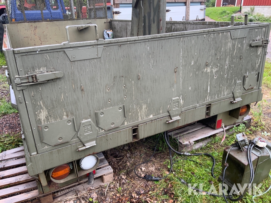 Kranflak Hiab kran, Katrineholm, Klaravik auktioner