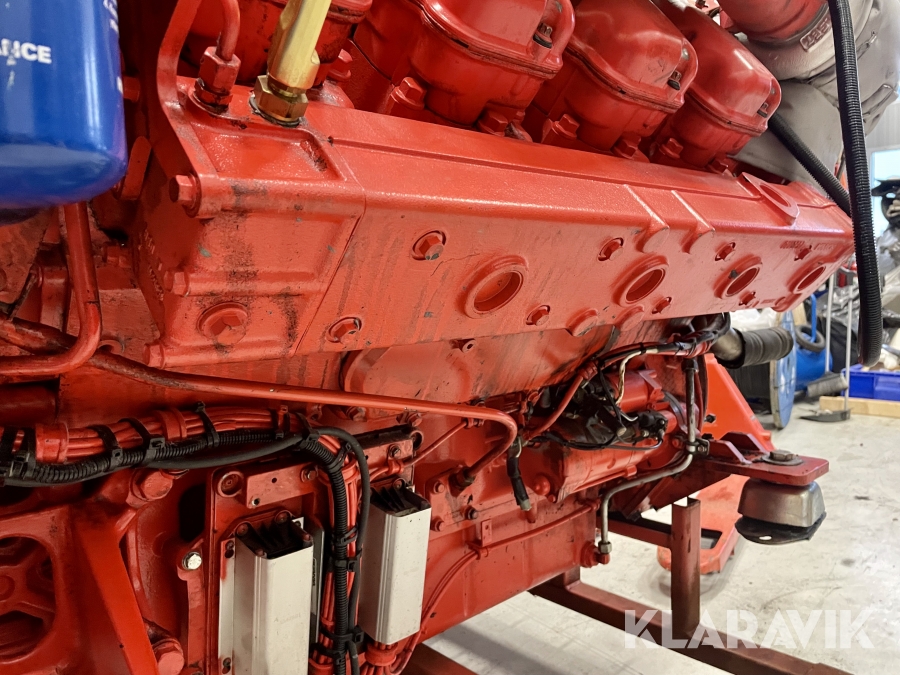 Marin dieselmotor Scania DI16 42M rating IFN, Strömstad, Kl