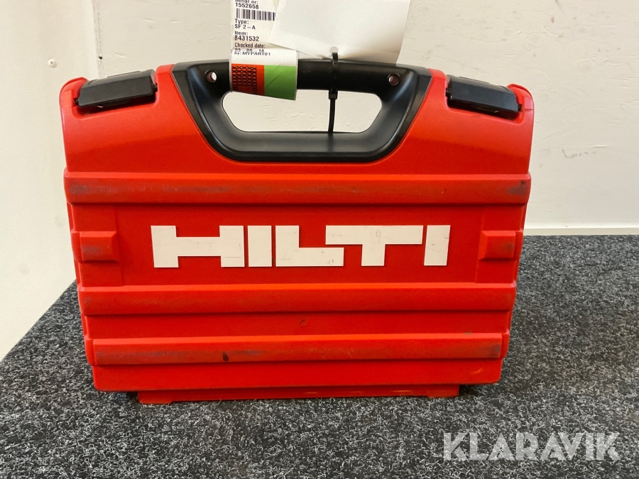 Borrskruvdragare Hilti SF 2-A , Jönköping, Klaravik auktione