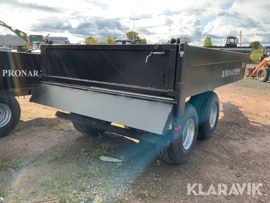 Dumpervagn Pronar T679/4m Hardox botten, Skara, Klaravik auk