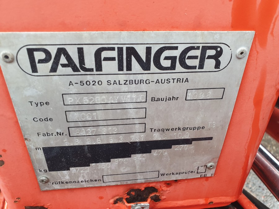 Kran Palfinger PK5001A