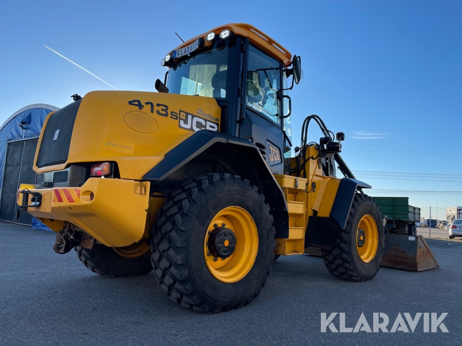 Hjullastare JCB 413 S, Lerum, Klaravik auktioner