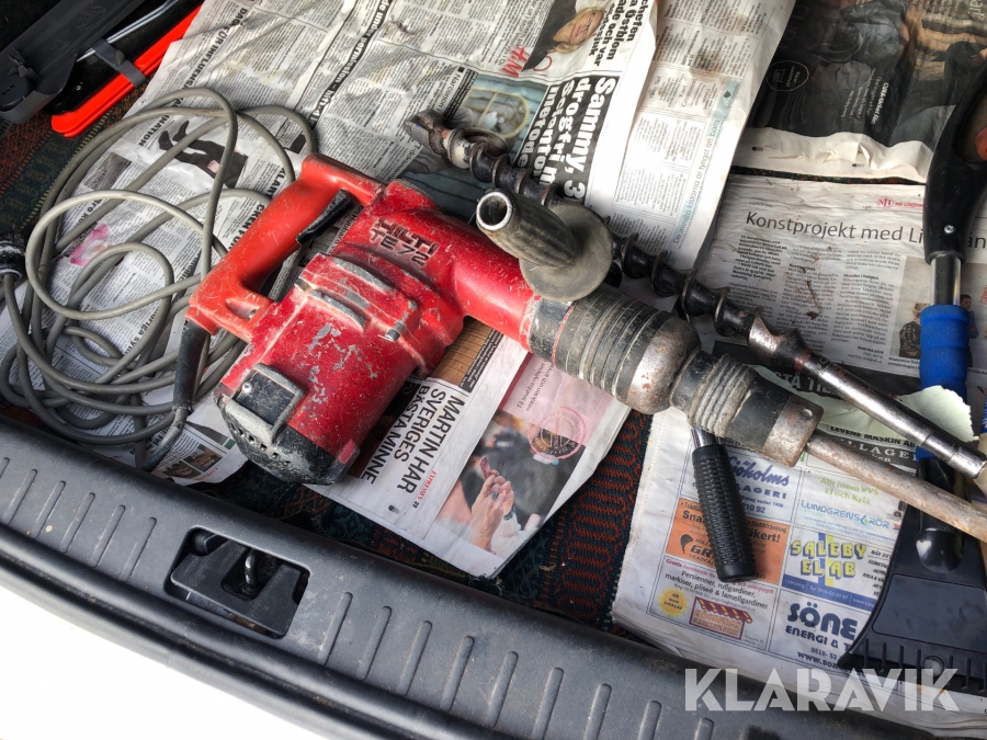 Klaravik Auktioner | Borr & Bilningsmaskin Hilti TE 72
