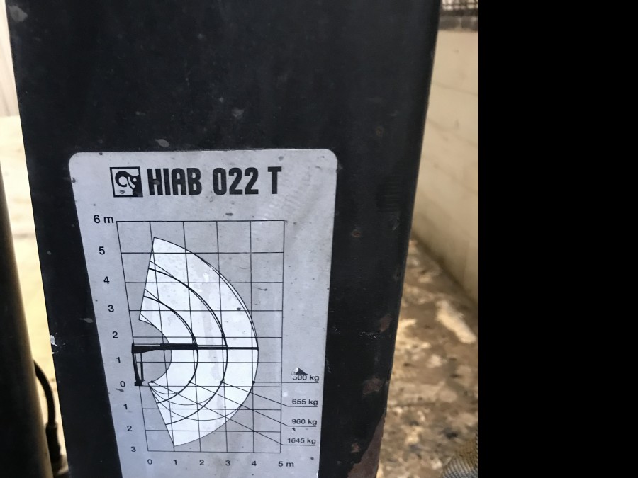 Klaravik Auktioner | VW LT 35 med HIAB 022T kran