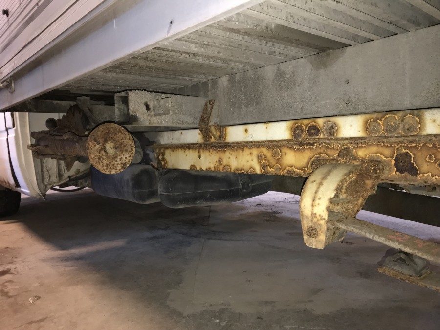 Klaravik Auktioner | VW LT 35 med HIAB 022T kran